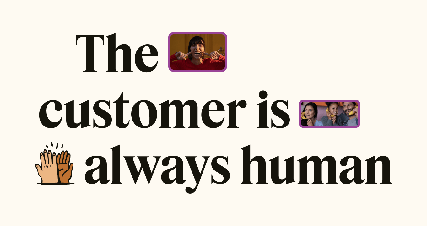 Human customer service: how to harness AI to enhance customer relationships